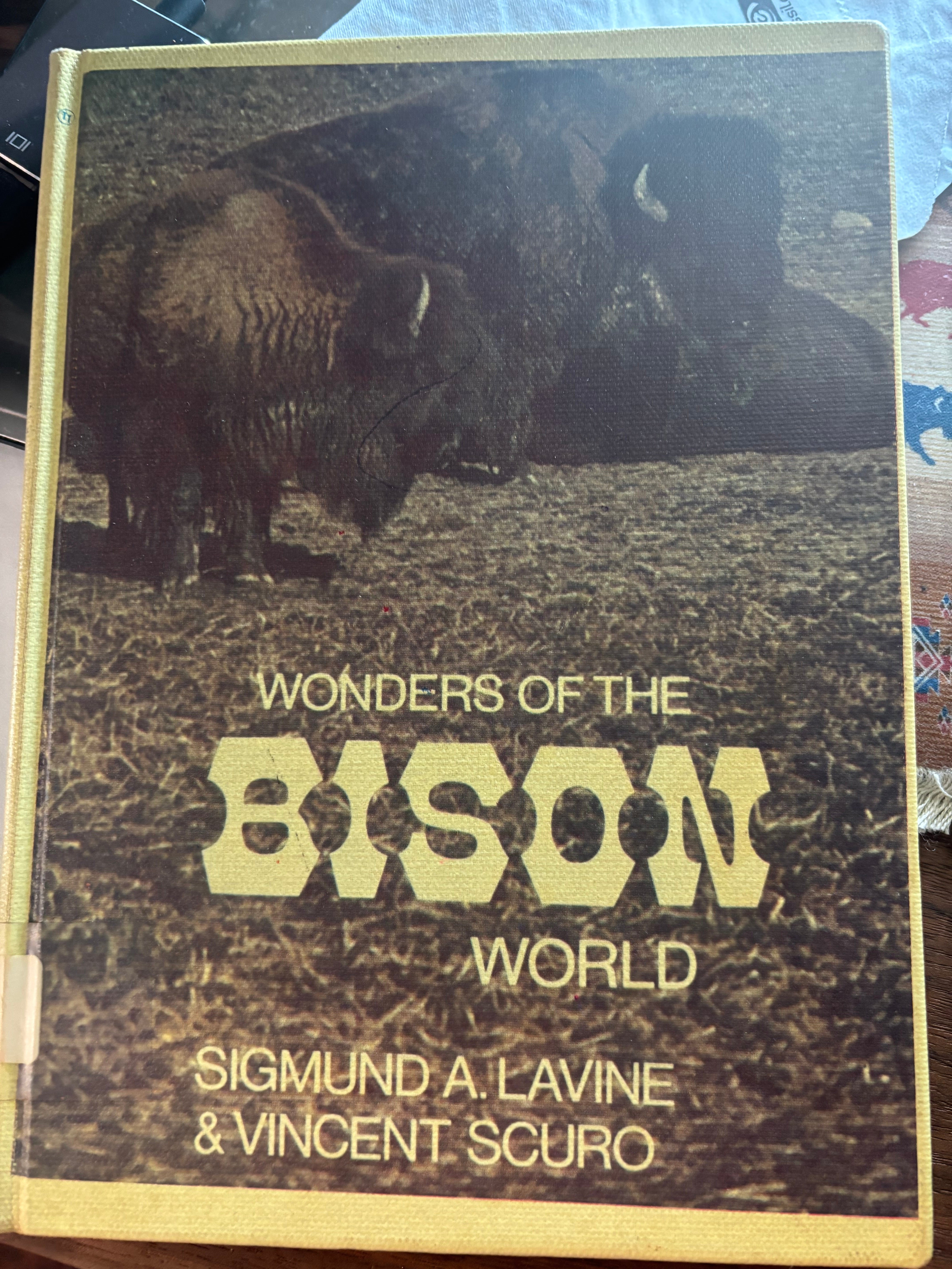 BOOKS - Wonders of the Bison World` – The Buffalo Wool Co.