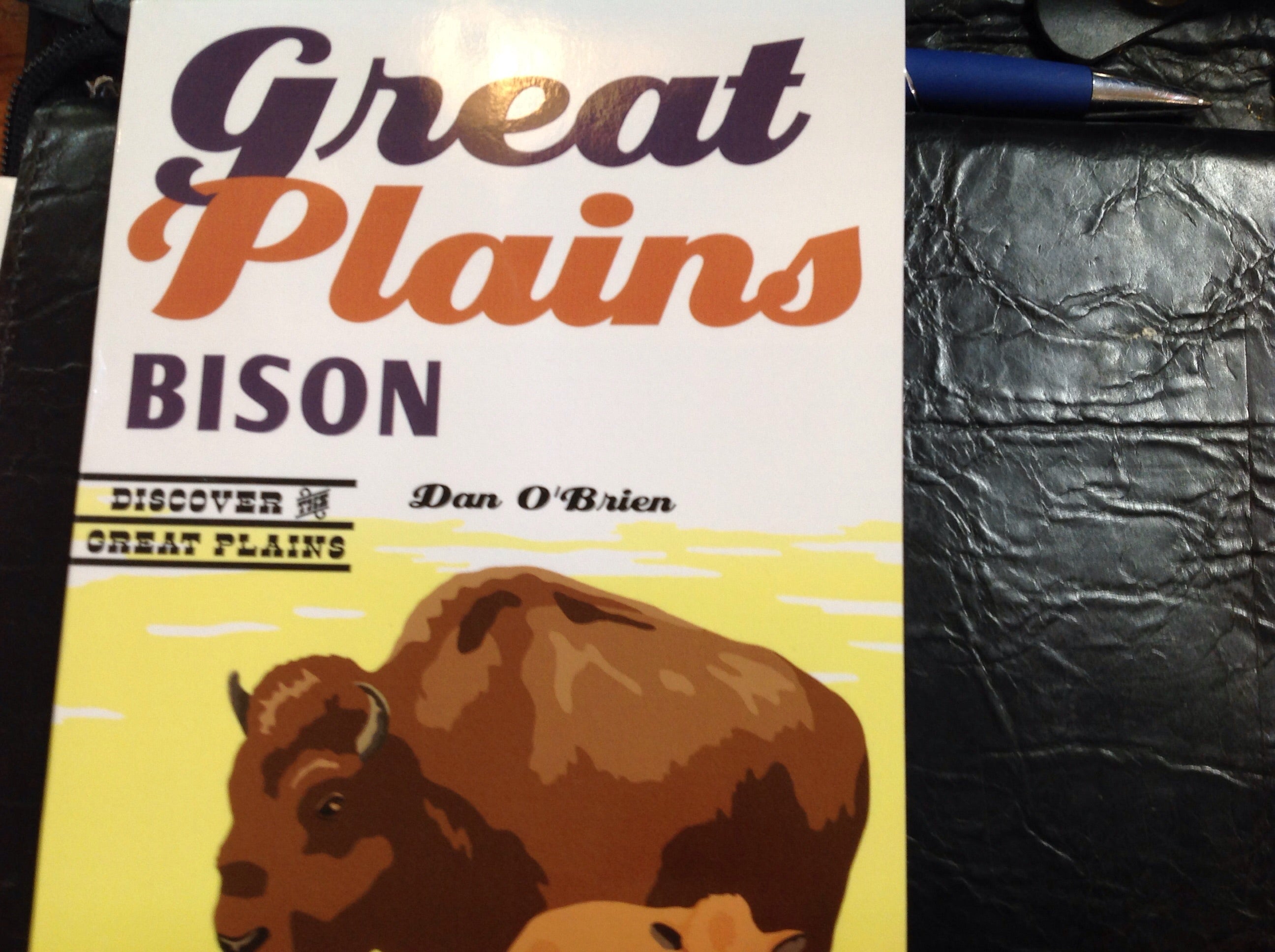 BOOKS - Great Plains Bison by Dan O'Brien – The Buffalo Wool Co.