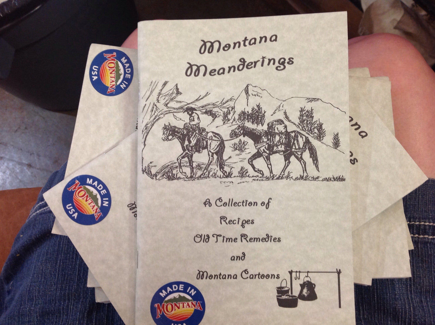 BOOKS - Montana Meanderings: A Collection of Recipes, Old Time Remedie ...